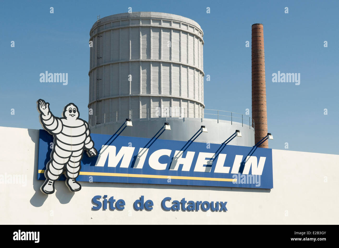 France, Puy de Dome, Clermont Ferrand, Michelin plant, site Cataroux ...