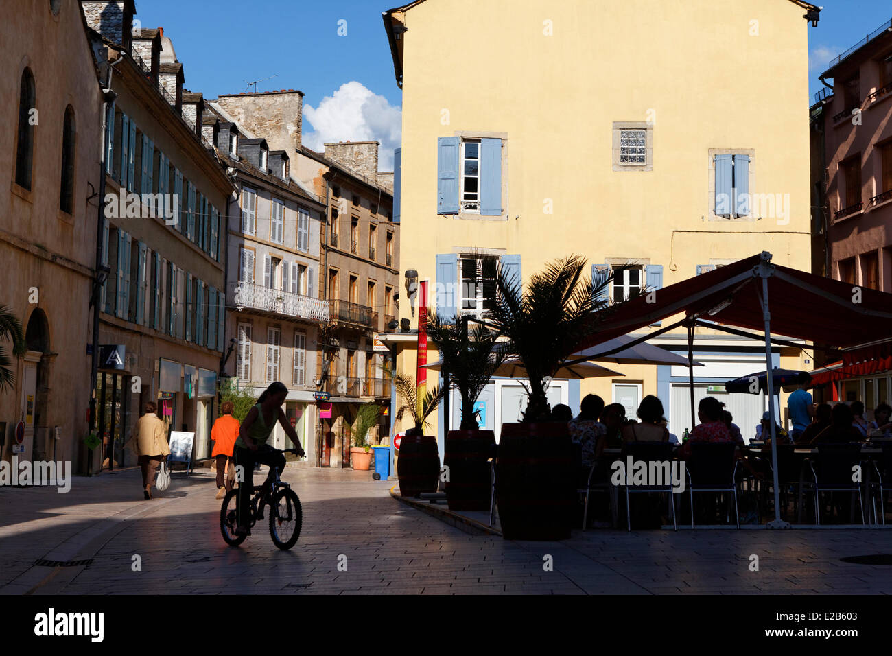 France, Lozere, Mende, Republic Square Stock Photo - Alamy