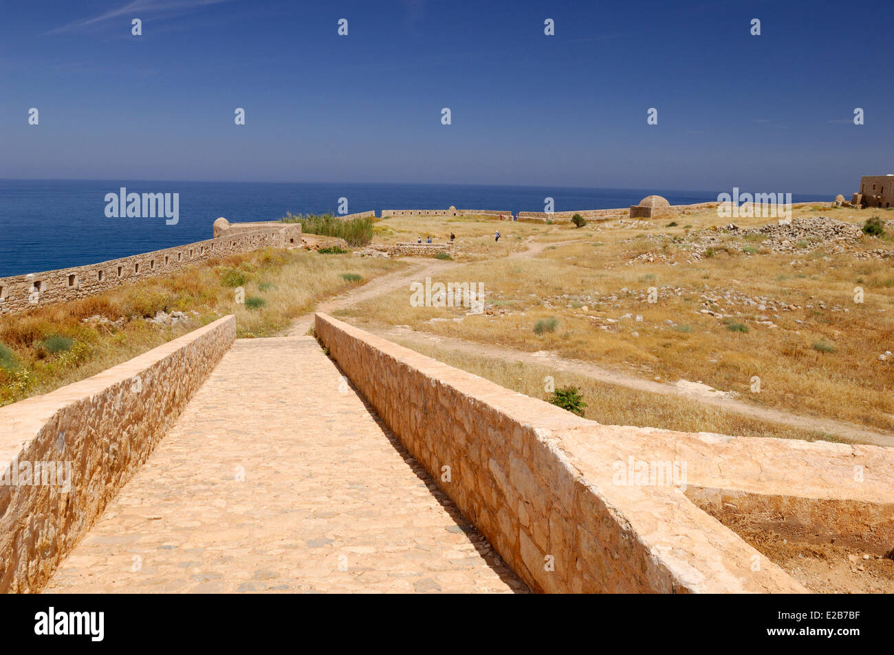 Venetian fortress rethymno crete greece hi-res stock photography and ...
