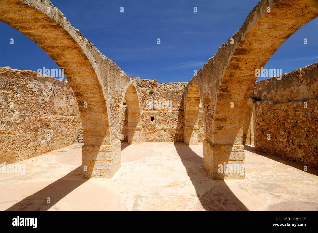 Venetian fortress rethymno crete greece hi-res stock photography and ...