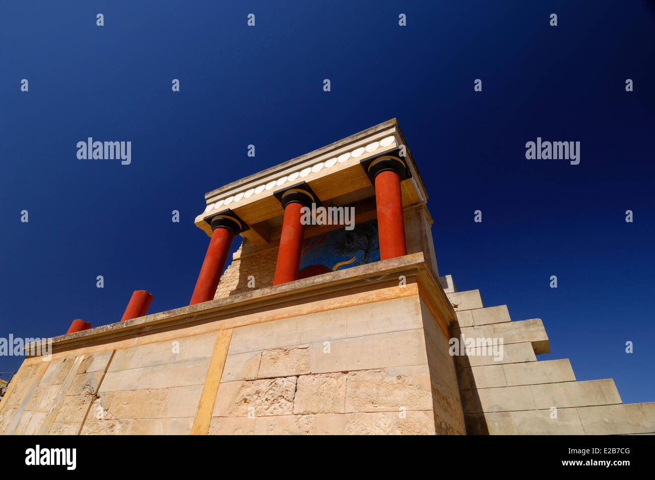 Palace of king minos hi-res stock photography and images - Alamy