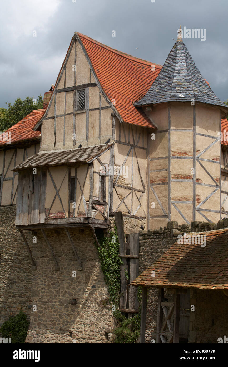 France, Vendee, Les Epesses, Le Puy du Fou amusement park, the Medieval ...