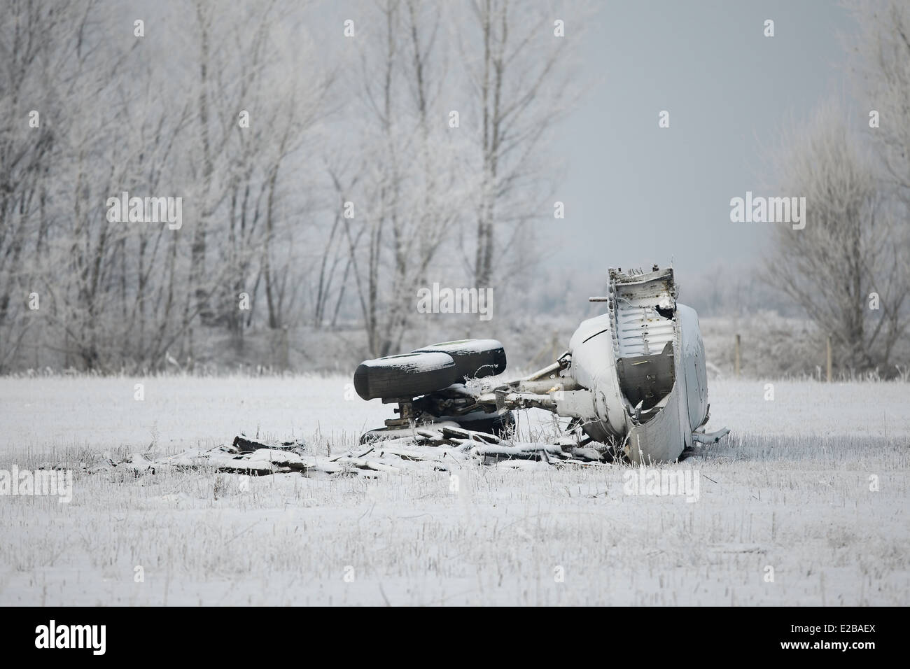 Aircraft wreck hi-res stock photography and images - Alamy