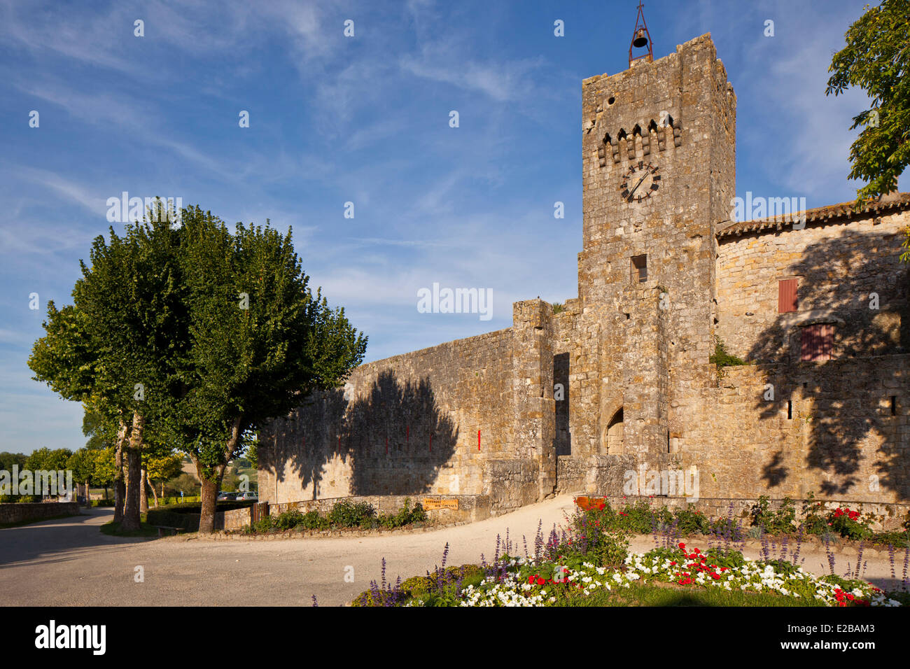 France, Gers, Larressingle, labeled Les Plus Beaux Villages de France ...