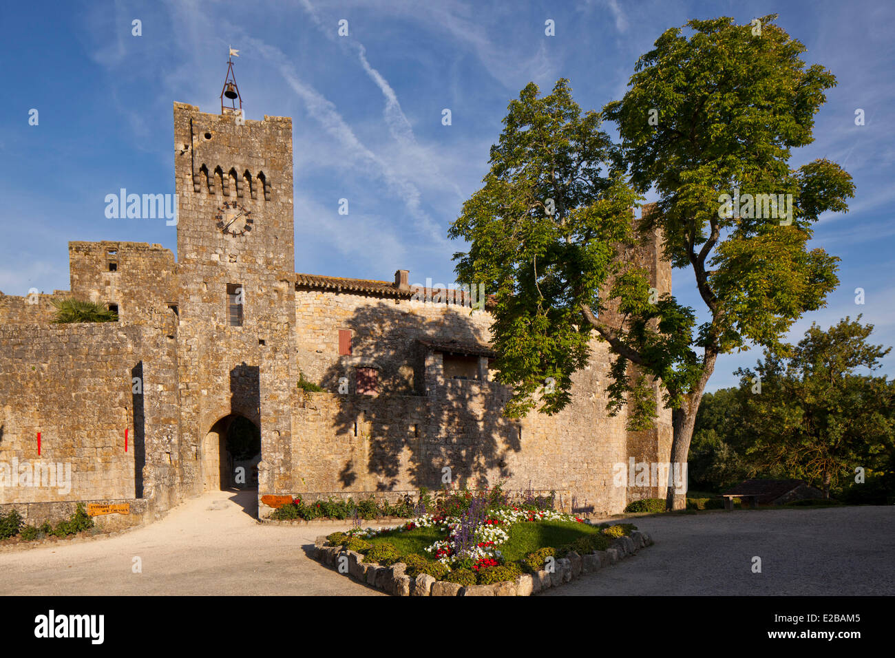 France, Gers, Larressingle, labeled Les Plus Beaux Villages de France ...