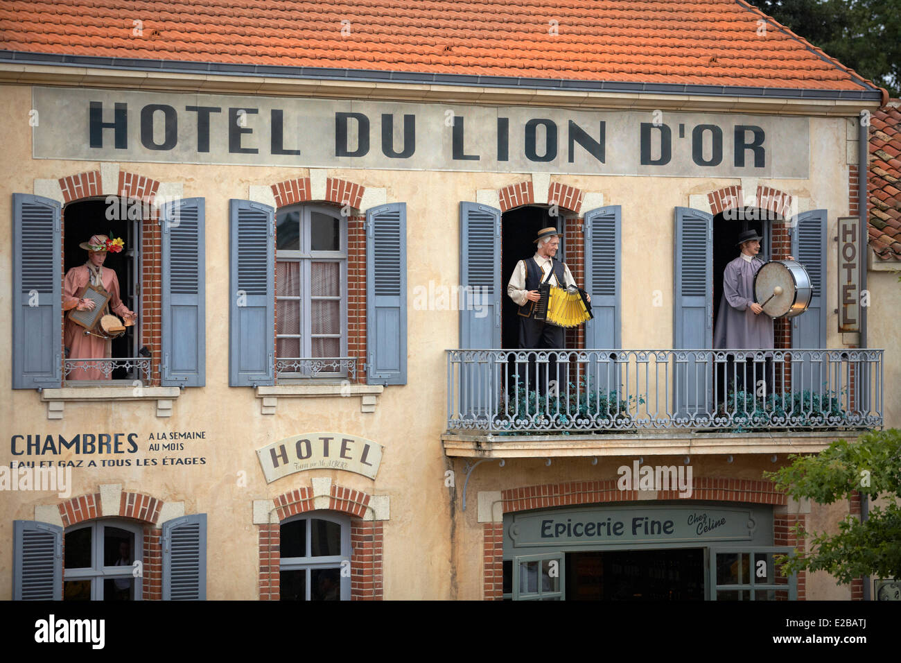 Automates village hi-res stock photography and images - Alamy