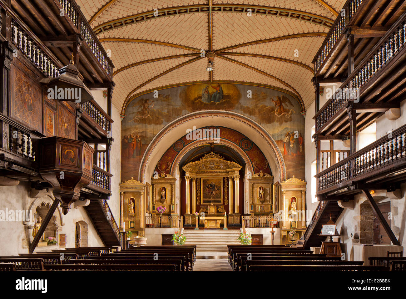 France, Pyrenees Atlantiques, Sare, labelled The Most Beautiful ...