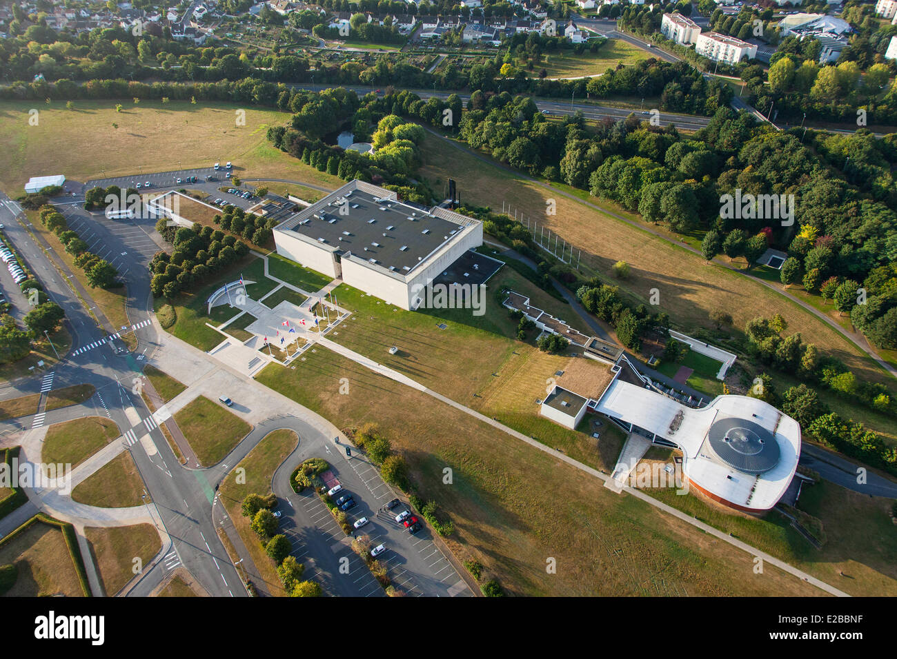 France, Calvados, Caen, Memorial de Caen, museum dedicated to history ...