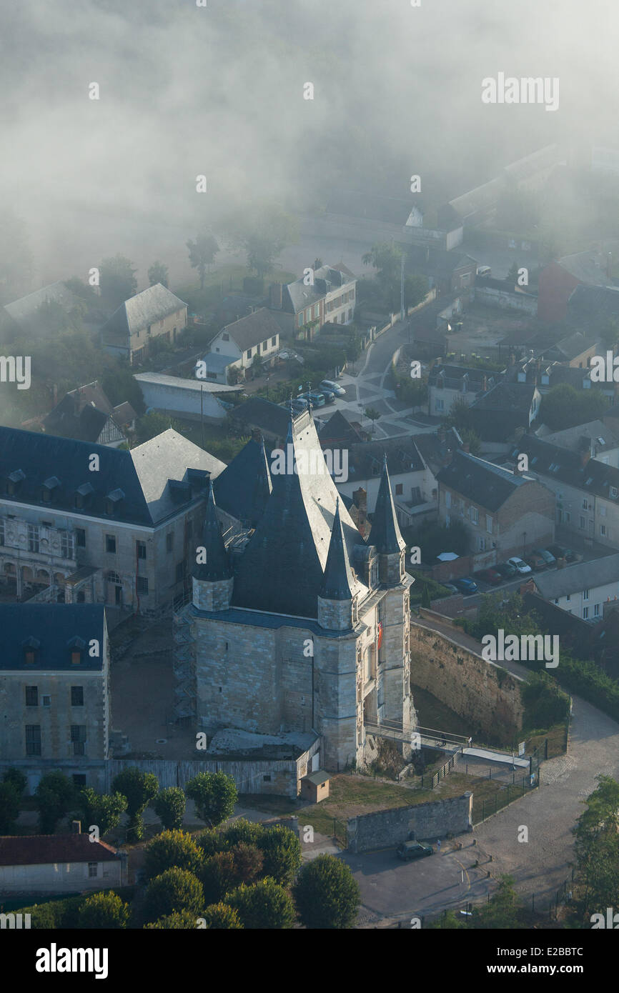 France, Eure, Gaillon, chΓteau de Gaillon (aerial view Stock Photo - Alamy