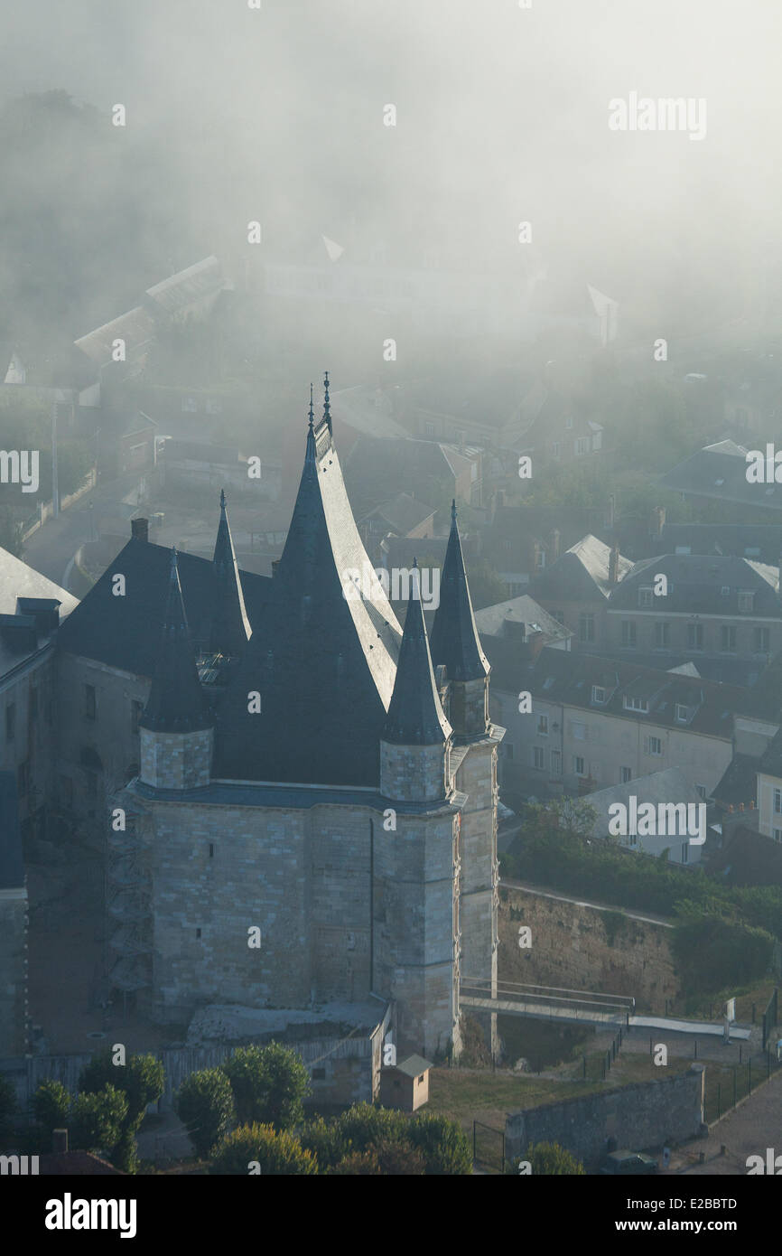 France, Eure, Gaillon, chΓteau de Gaillon (aerial view Stock Photo - Alamy