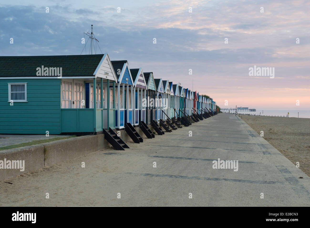 A view of the seafront at Southwold, Suffolk Stock Photo - Alamy
