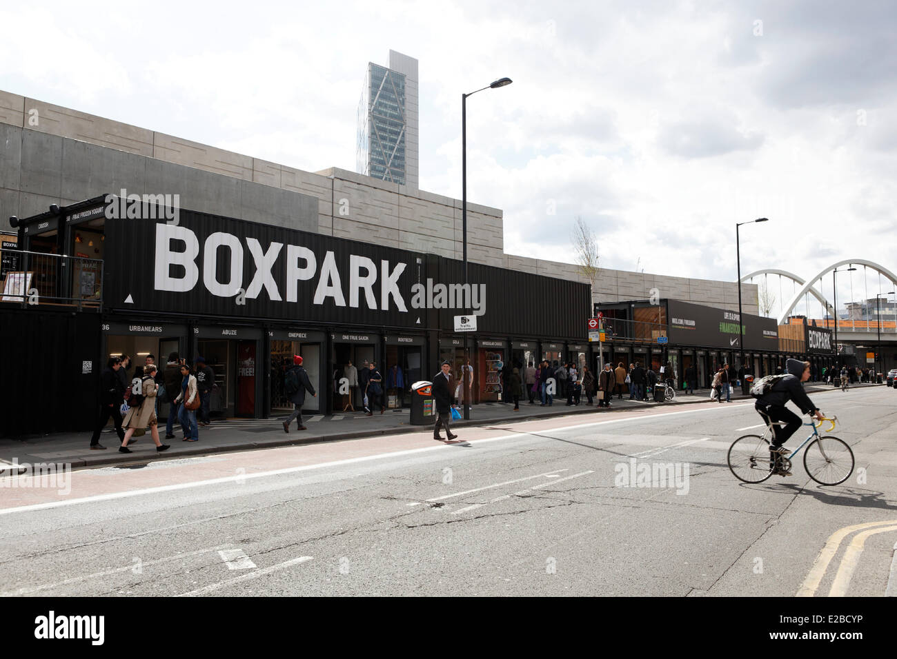 Boxpark london hi-res stock photography and images - Alamy