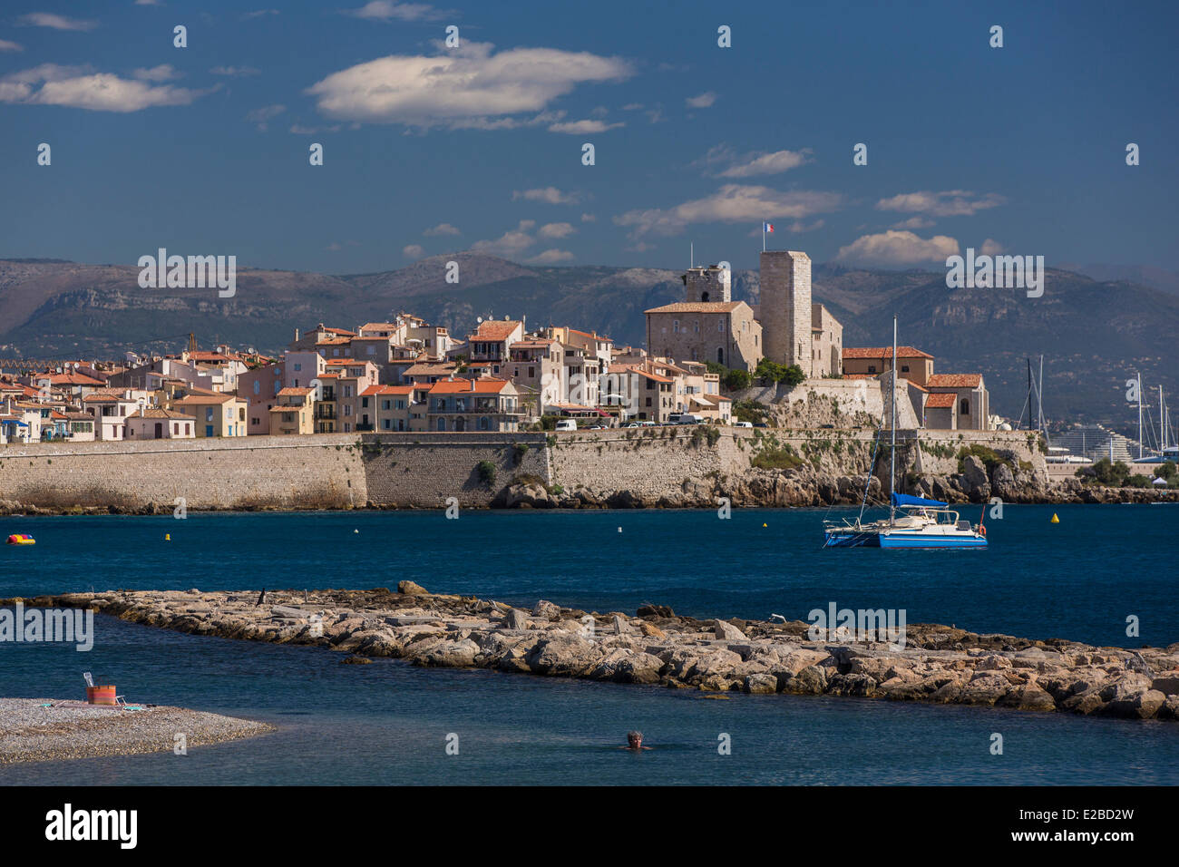 Antibes france old town hi-res stock photography and images - Alamy
