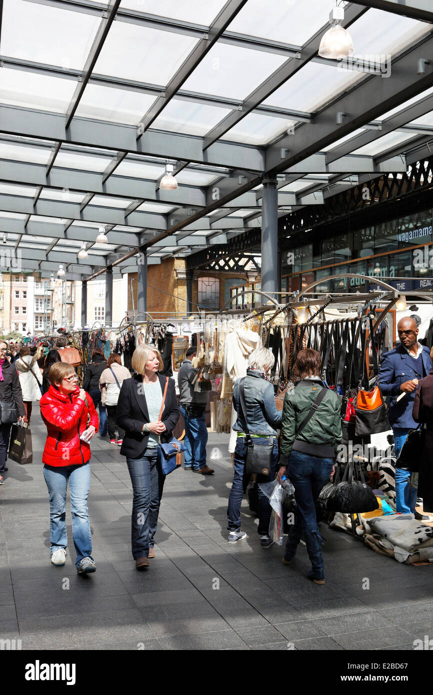 United Kingdom, London, East End, Spitalfields, Old Spitalfields Market ...