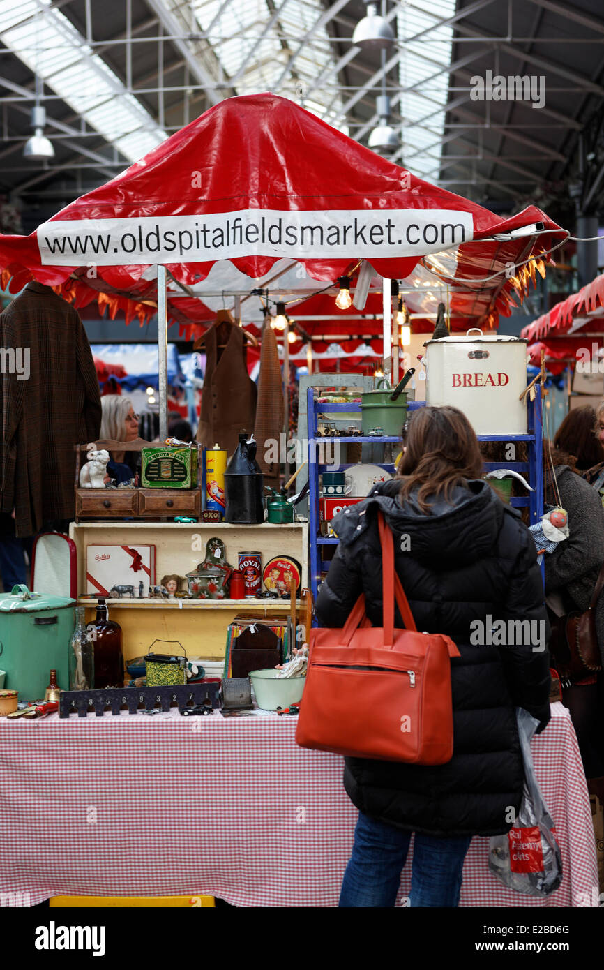 United Kingdom, London, East End, Spitalfields, Old Spitalfields Market ...