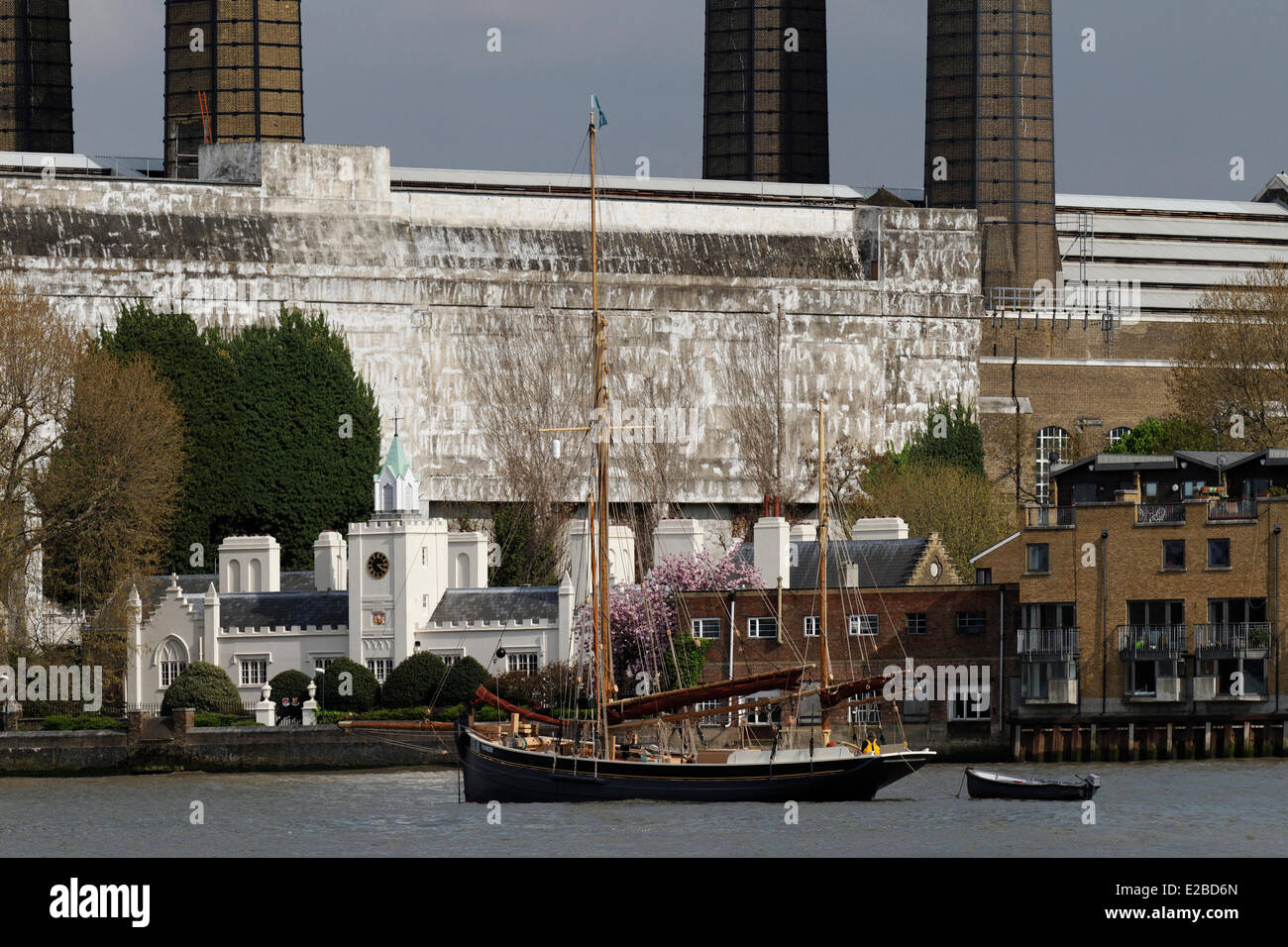 United Kingdom, London, Greenwich power station Stock Photo - Alamy