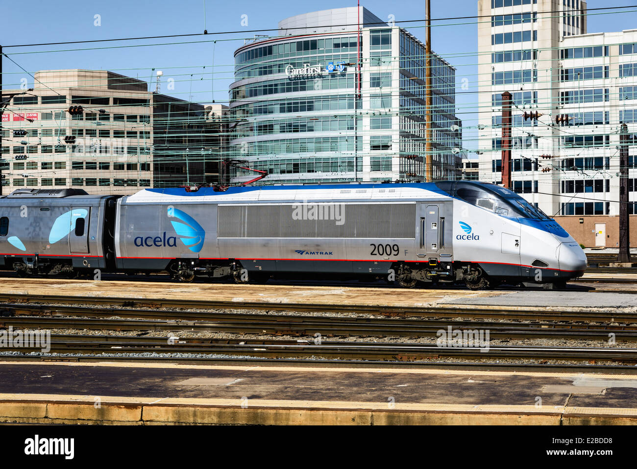 Amtrak Acela Express Train High Resolution Stock Photography and Images ...