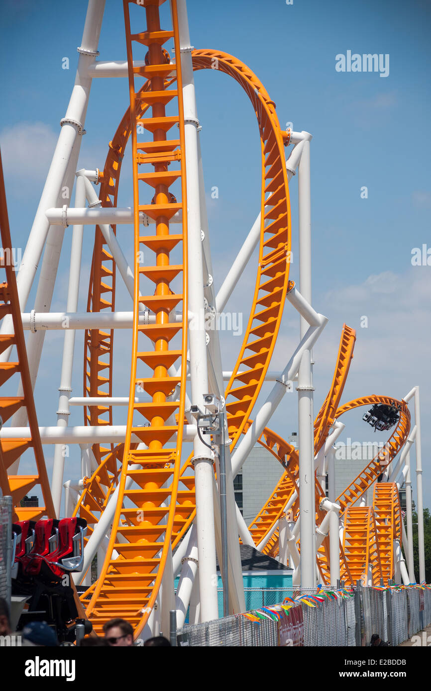 Roller coaster enthusiasts flock to Coney Island for the grand opening ...