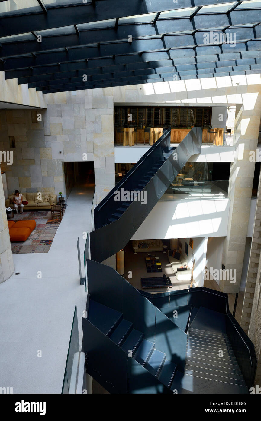 Israel, Jerusalem, the Mamilla Hotel nxt to the Mamilla mall and luxury ...