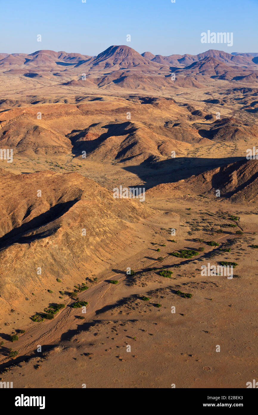 Namibia, Damaraland, Huab River Valley (aerial view Stock Photo - Alamy