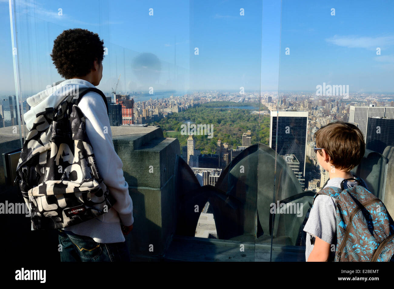 United States, New York City, Manhattan, Midtown, Rockefeller Center ...