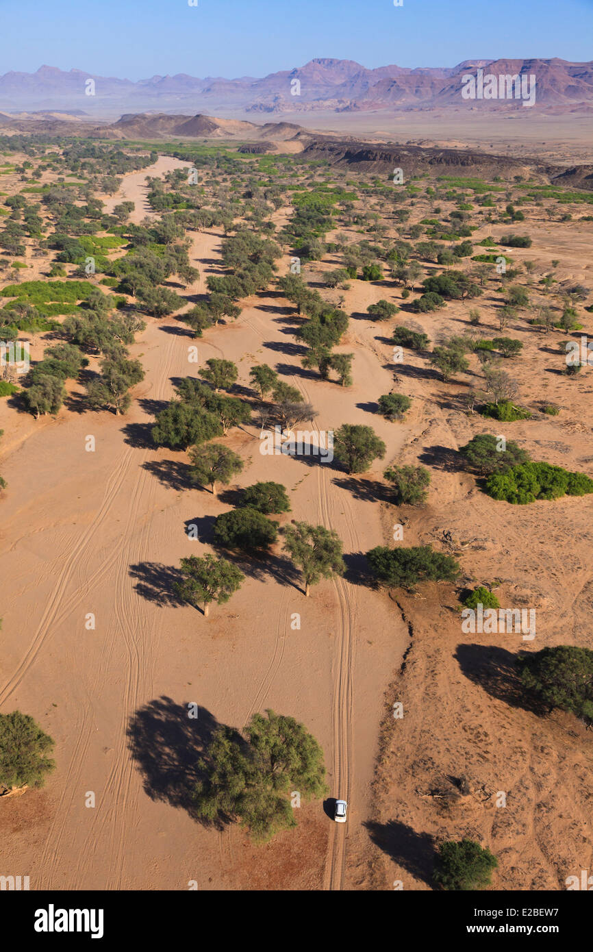 Namibia, Damaraland, Huab River Valley (aerial view Stock Photo - Alamy