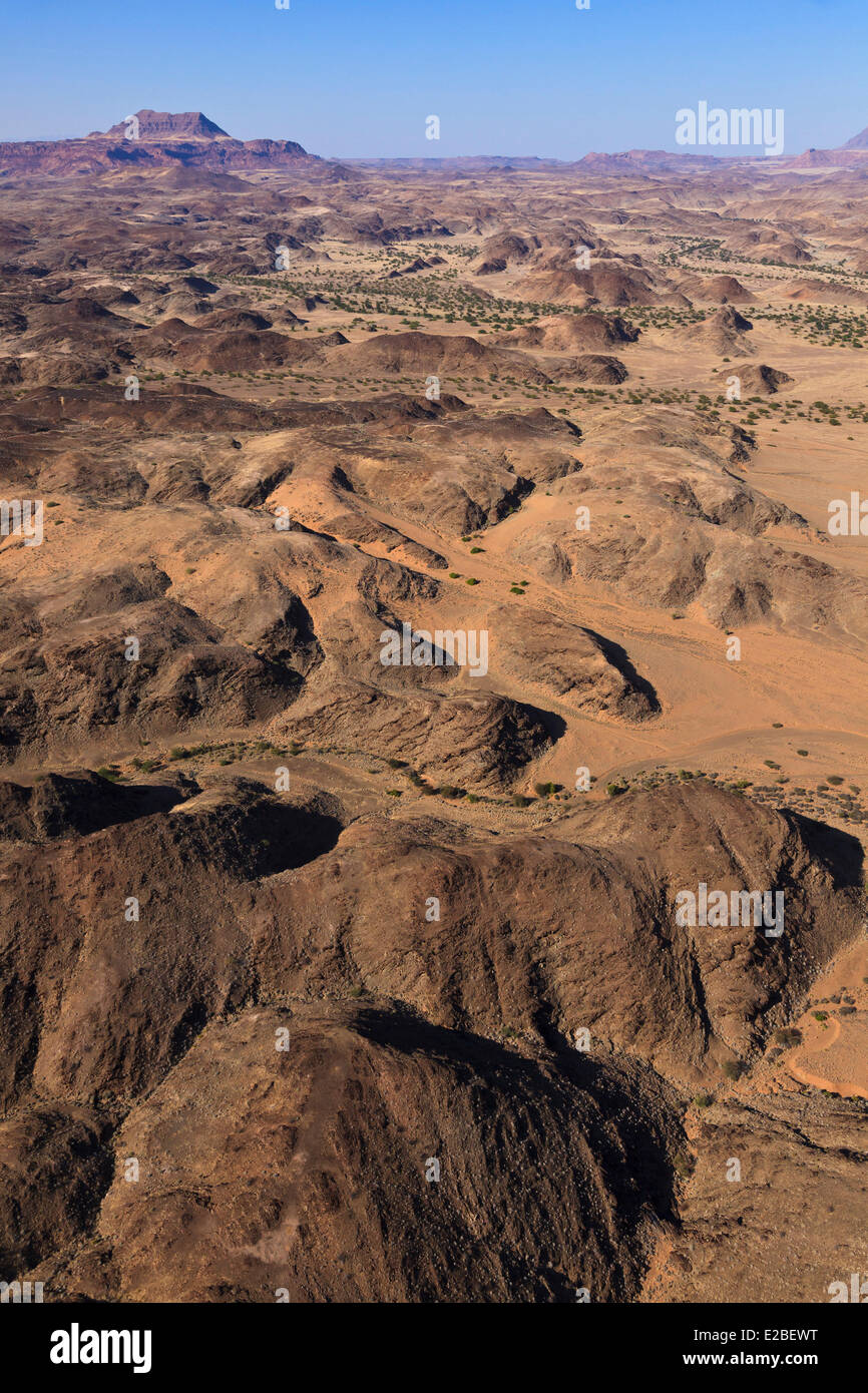 Namibia, Damaraland, Huab River Valley (aerial view Stock Photo - Alamy