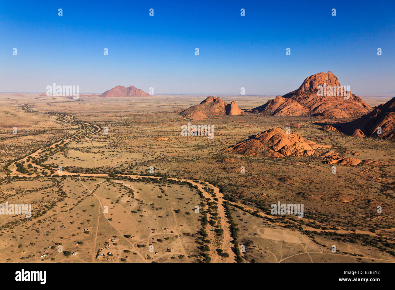 Namibia, Erongo Region, Damaraland, the Spitzkoppe or Spitzkop (1784 m ...