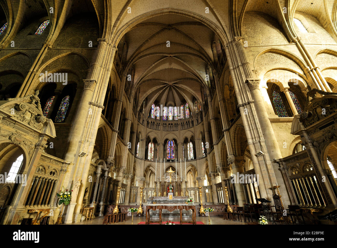 France, Marne, Reims, St Remi Basilica listed as World Heritage by ...