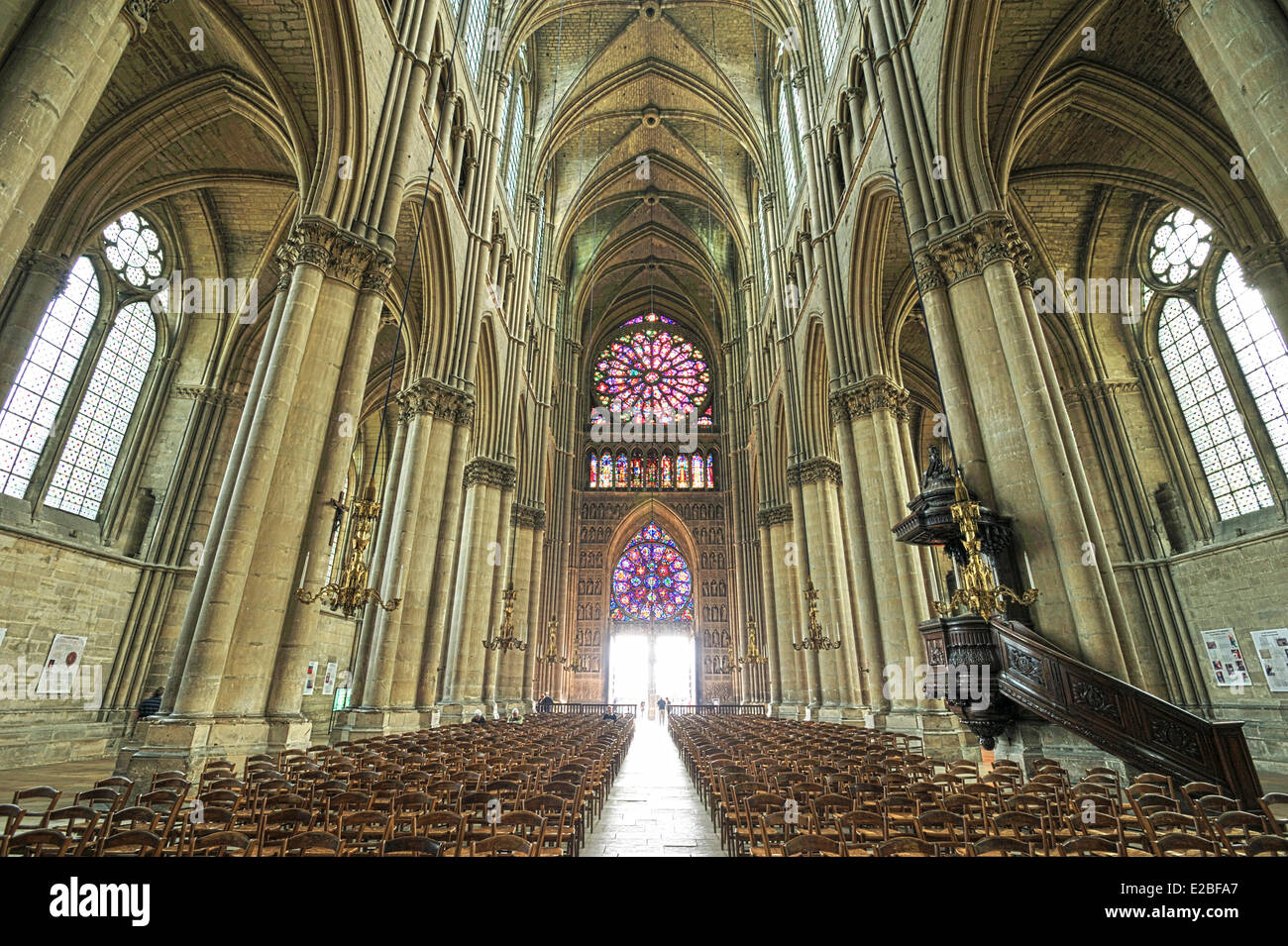 France, Marne, Reims, Notre Dame Cathedral listed as World Heritage by ...