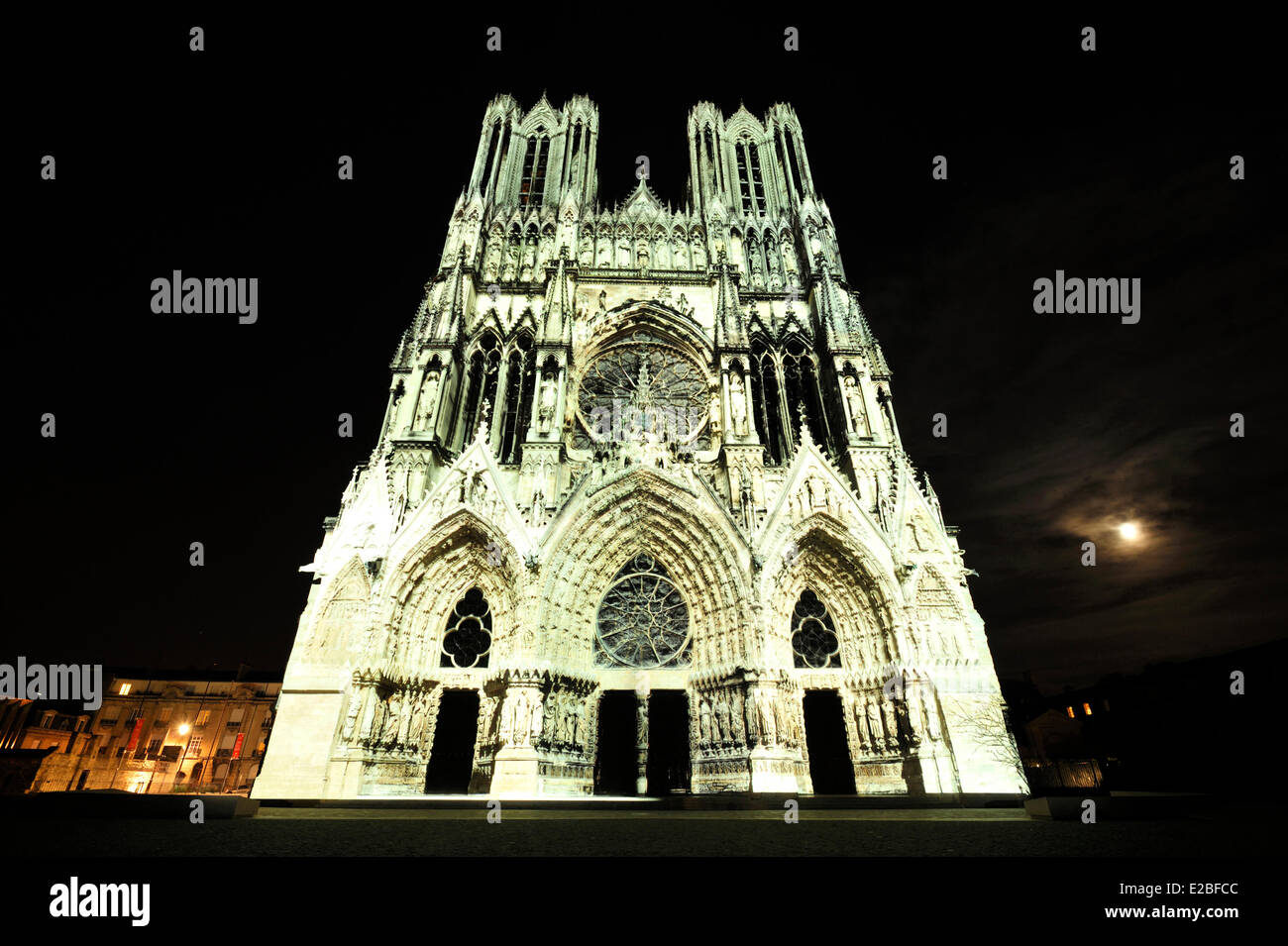 France, Marne, Reims, Notre Dame Cathedral listed as World Heritage by ...