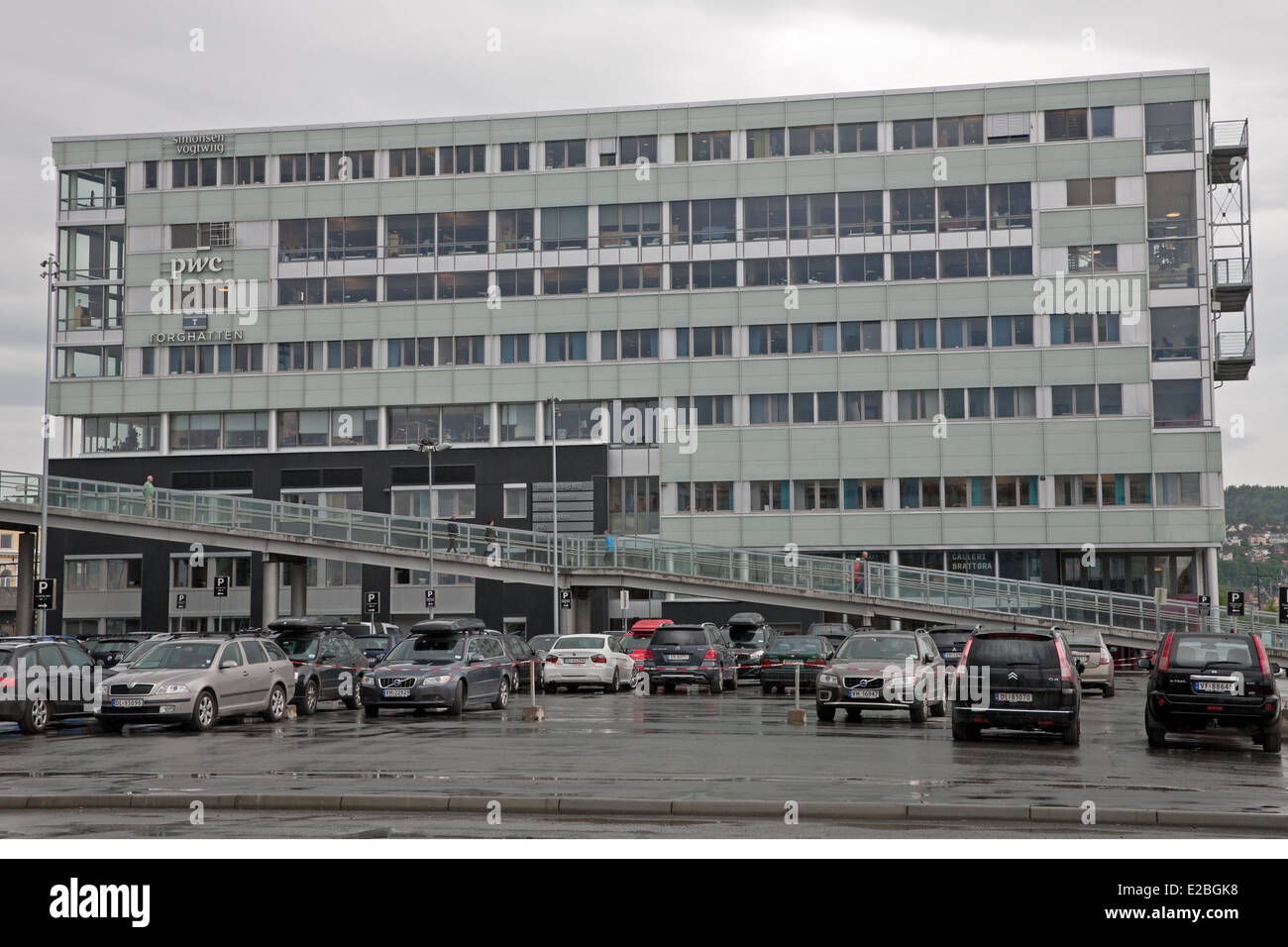 PWC building in Trondheim Norway Stock Photo - Alamy