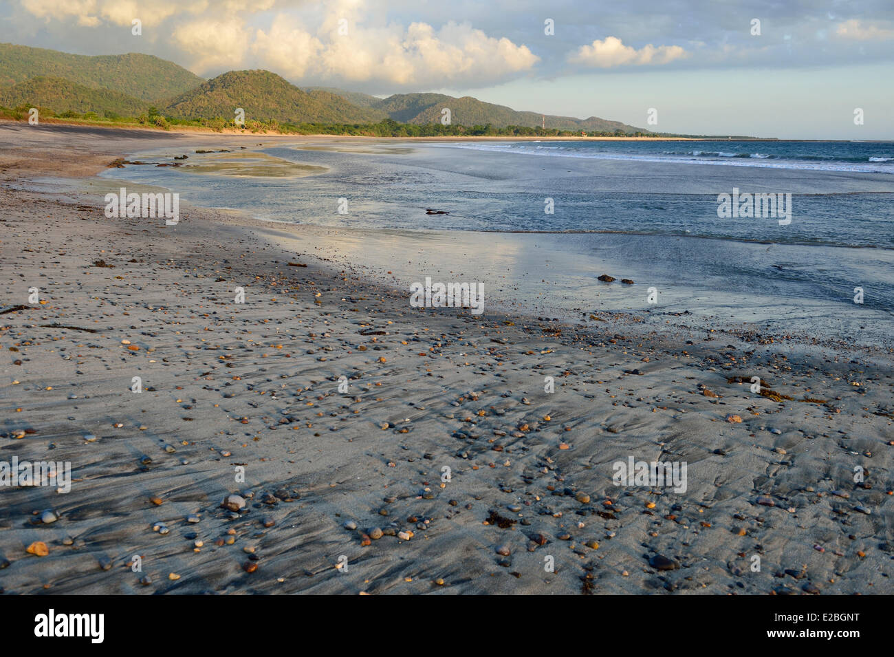 Indonesia, Sumbawa, Pantai Lakey, the beach is famous for its surf ...