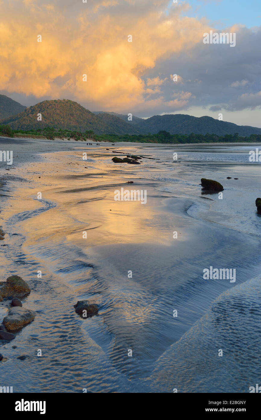 Indonesia, Sumbawa, Pantai Lakey, the beach is famous for its surf ...