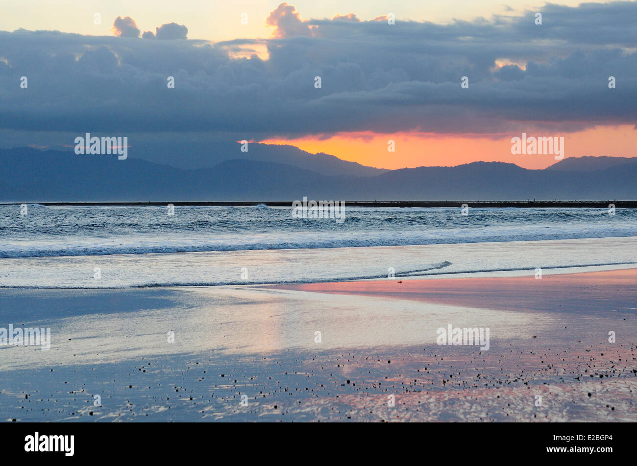 Indonesia, Sumbawa, Pantai Lakey, the beach is famous for its surf ...