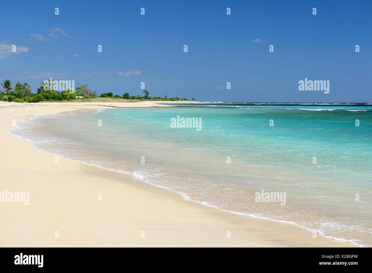 Indonesia, Sumbawa, Pantai Lakey, the beach is famous for its surf ...