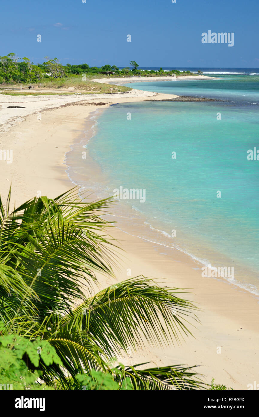 Indonesia, Sumbawa, Pantai Lakey, the beach is famous for its surf ...