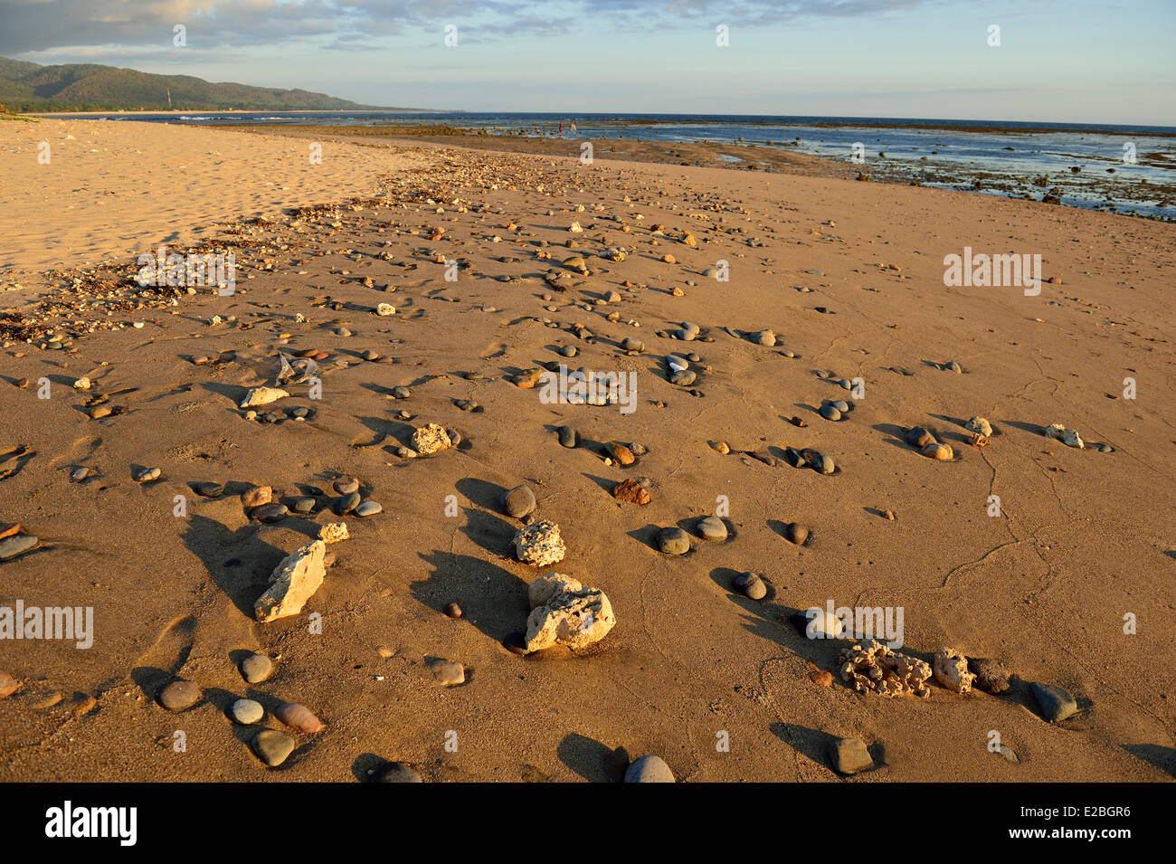 Indonesia, Sumbawa, Pantai Lakey, the beach is famous for its surf ...