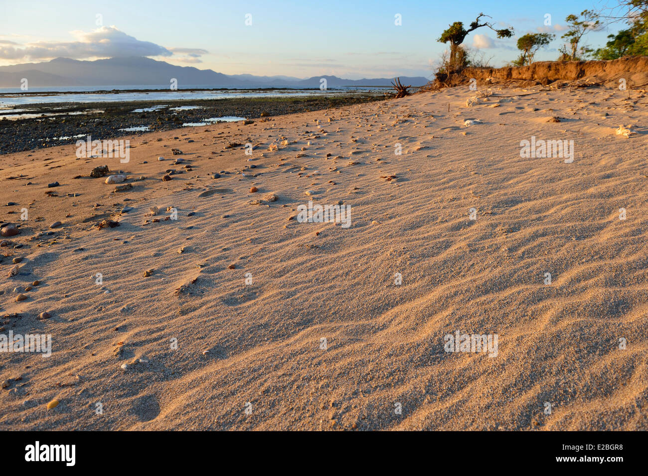 Indonesia, Sumbawa, Pantai Lakey, the beach is famous for its surf ...