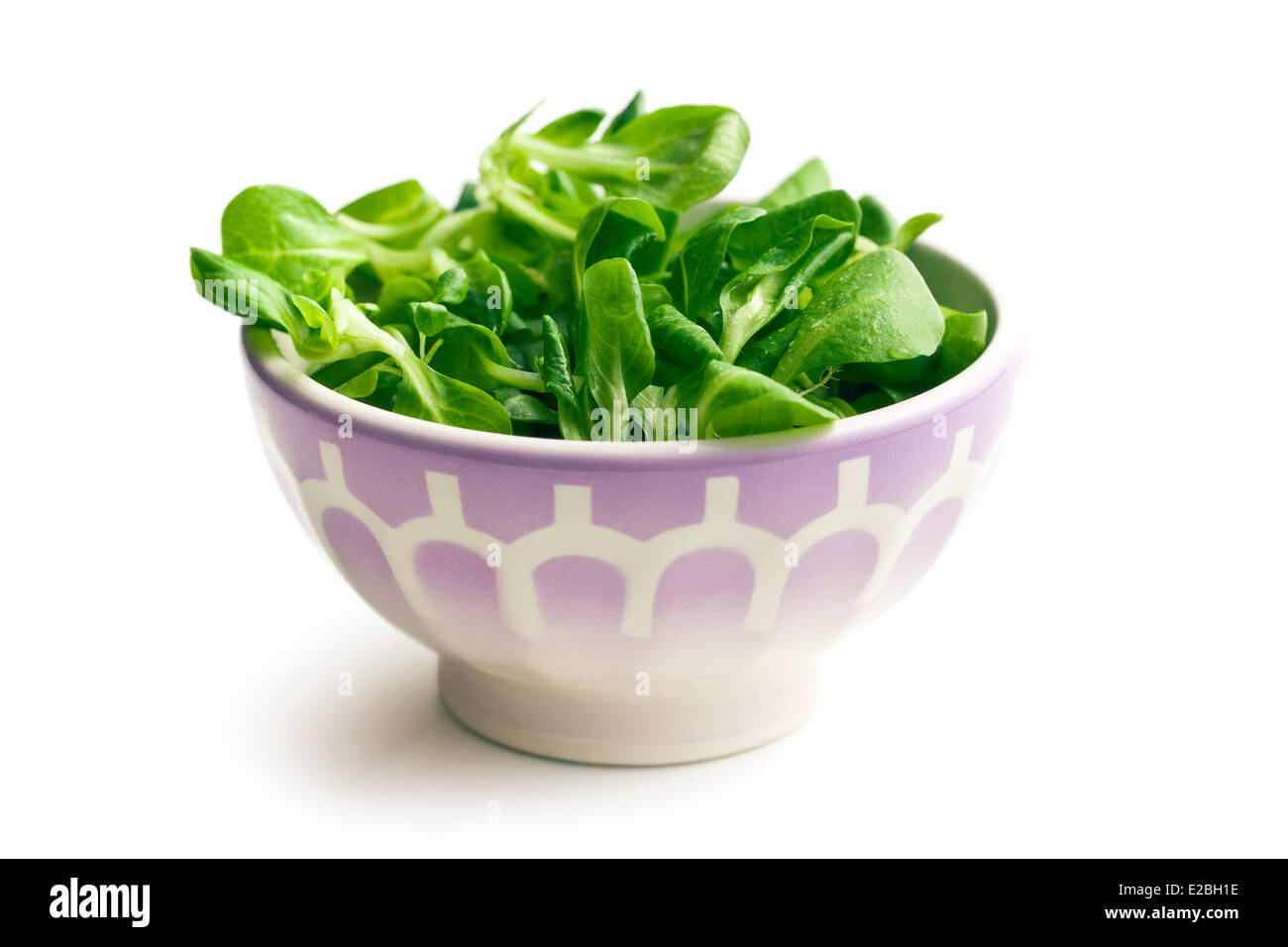 Field salad bowl Cut Out Stock Images & Pictures - Alamy