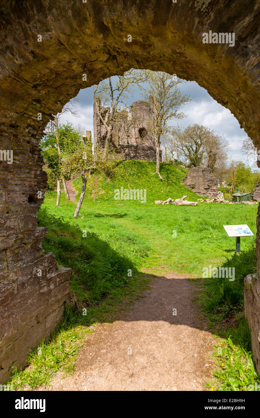 Longtown castle herefordshire hi-res stock photography and images - Alamy