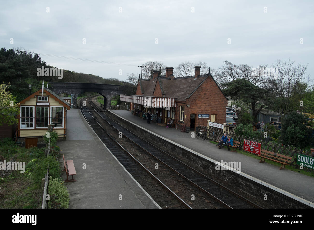 Weybourne station, North Norfolk Railway Stock Photo - Alamy