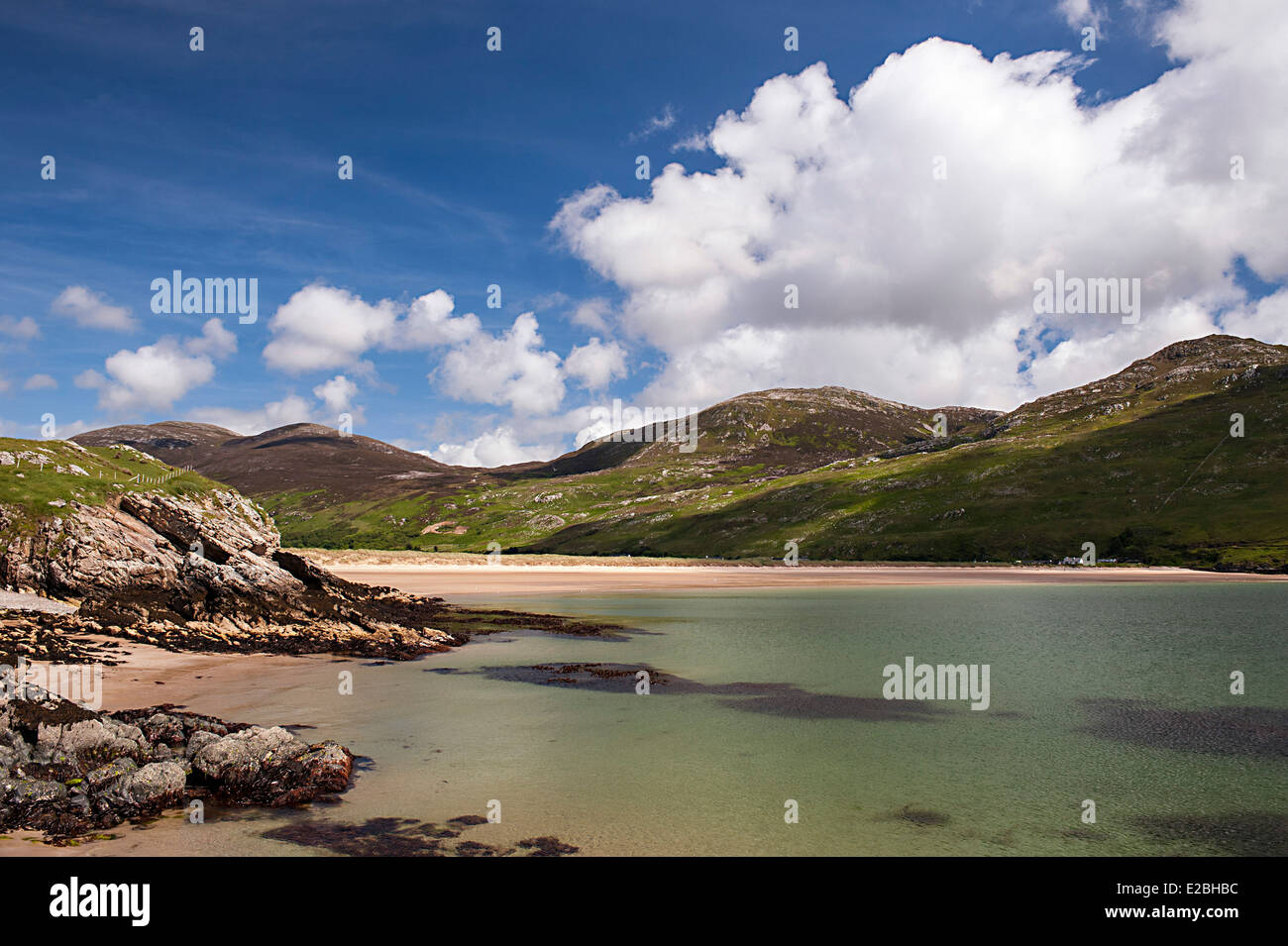 Leenan Head with Leenan Beach, Inishowen Peninsula, County Donegal ...