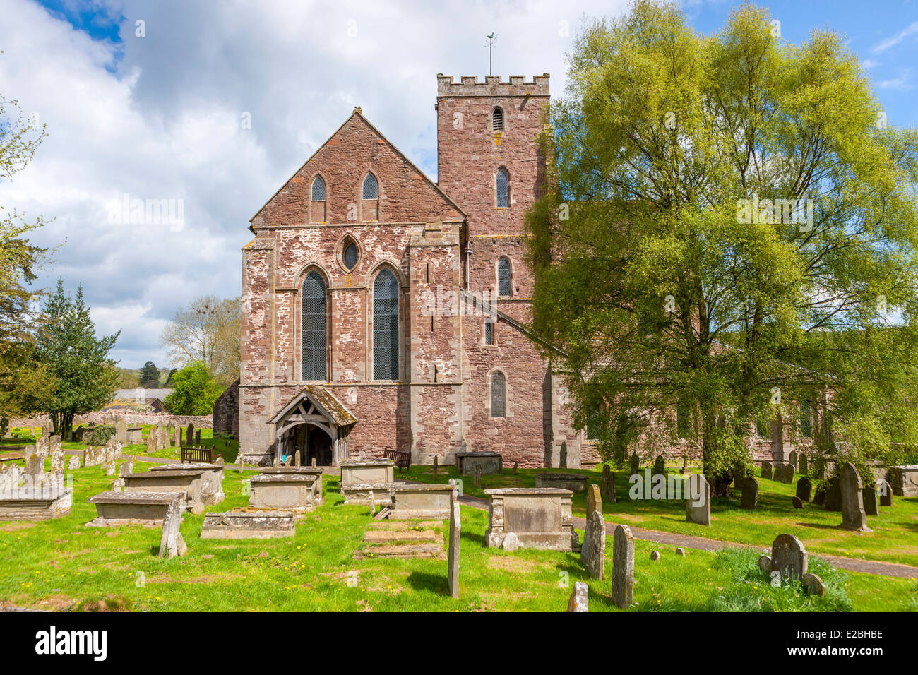 Dore Abbey, a former Cistercian abbey in the village of Abbey Dore in ...