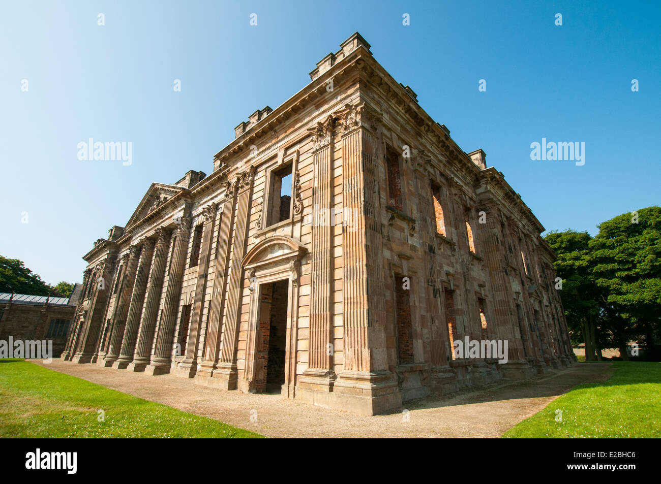 Sutton Scarsdale Hall, Derbyshire England UK Stock Photo - Alamy