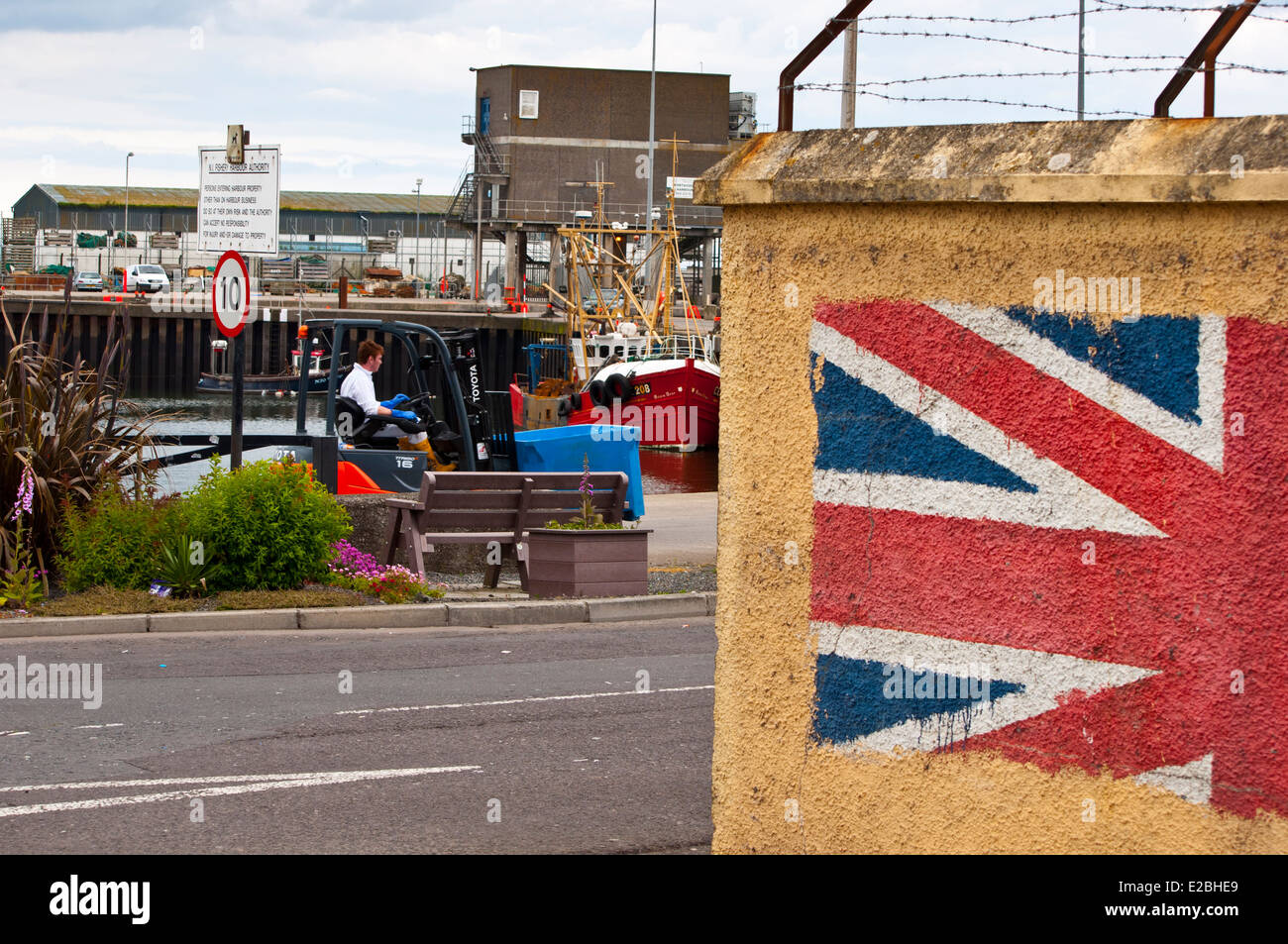 Harbour Portavogie County Down, Northern Ireland Stock Photo - Alamy