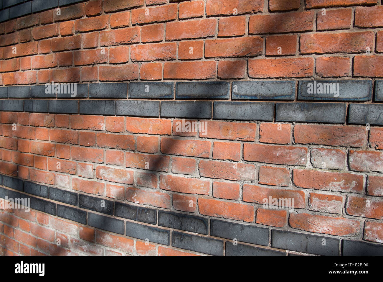 Shadow on a brick wall Stock Photo - Alamy