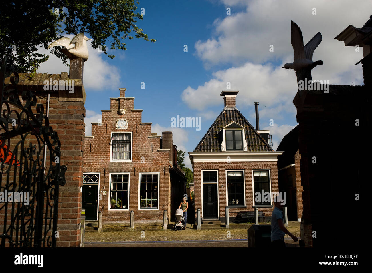 Workum. Friesland province. Fryslan. Netherlands. Holland. Frisia ...