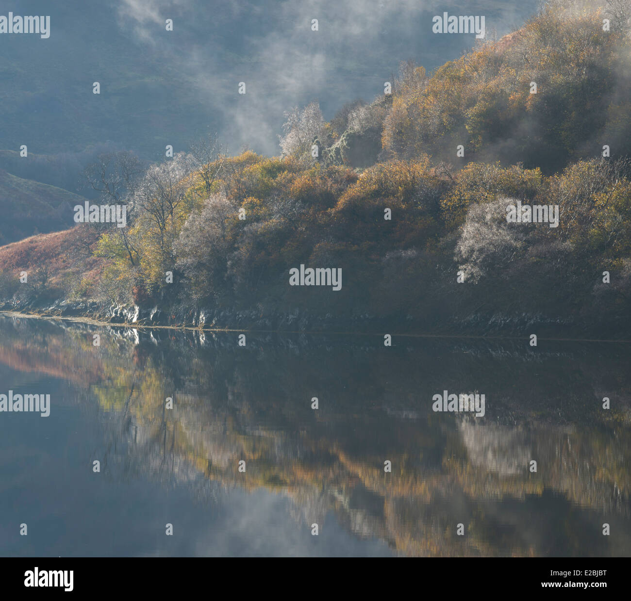 A view of Loch Long in the Kintail area of the Scottish Highlands Stock ...
