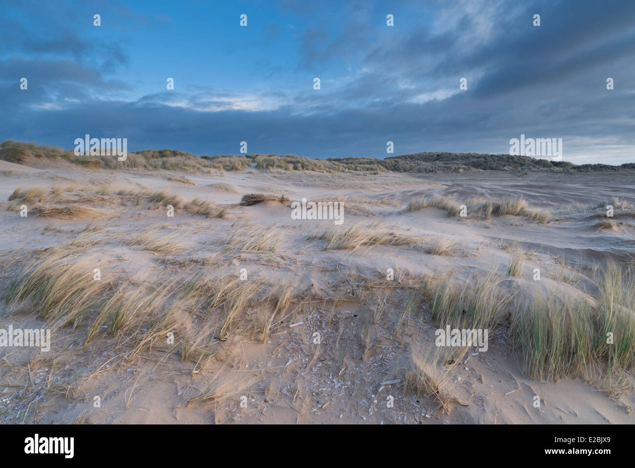 A view of Holkham Bay, North Norfolk, England Stock Photo - Alamy